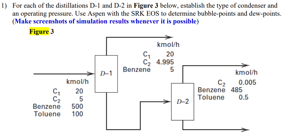 Solved Please explain and solve also with aspen! Question 5 | Chegg.com