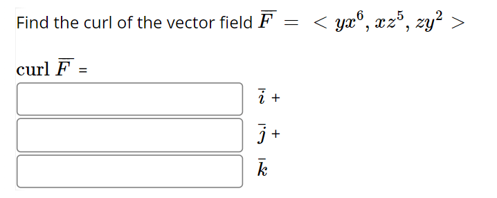 Solved 8 ﻿Find the curl of the vector field | Chegg.com