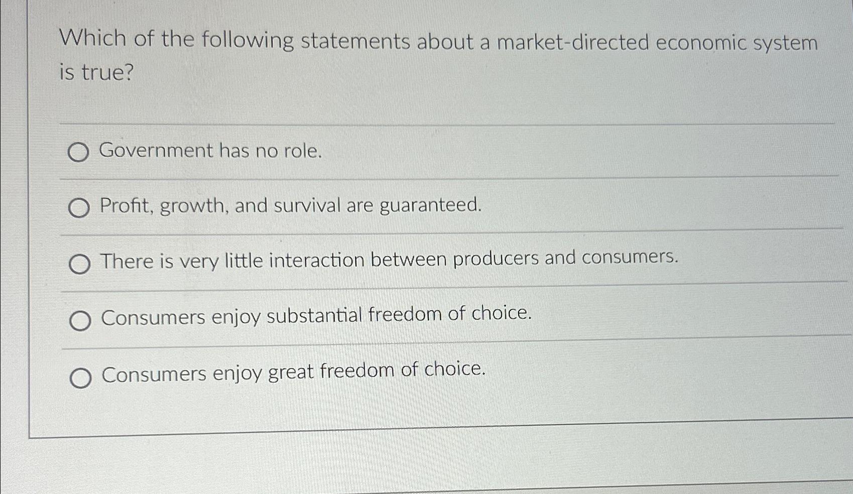 Solved Which of the following statements about a | Chegg.com