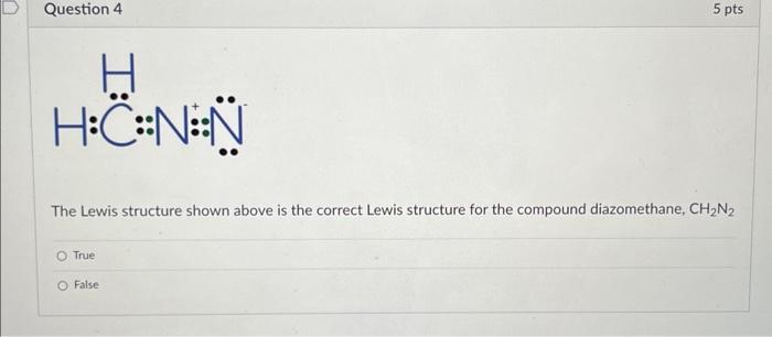 Solved The Lewis structure shown above is the correct Lewis | Chegg.com