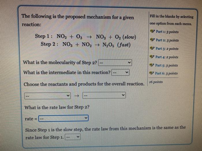 Solved blank 1: unimolecular, termolecular, bimolecular | Chegg.com