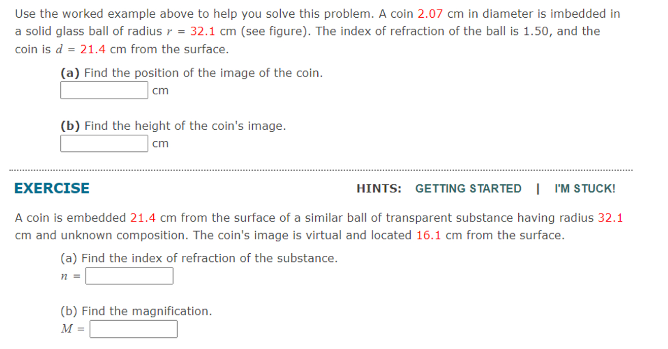 Solved EXERCISEHINTS: GETTING STARTEDI'M STUCK!A coin is | Chegg.com