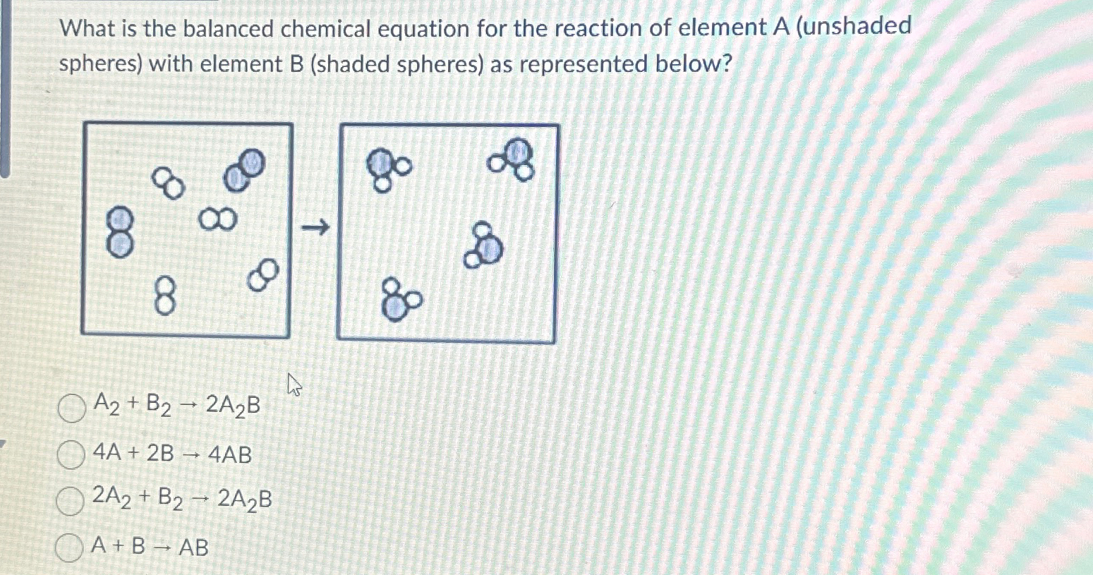 Solved What is the balanced chemical equation for the | Chegg.com