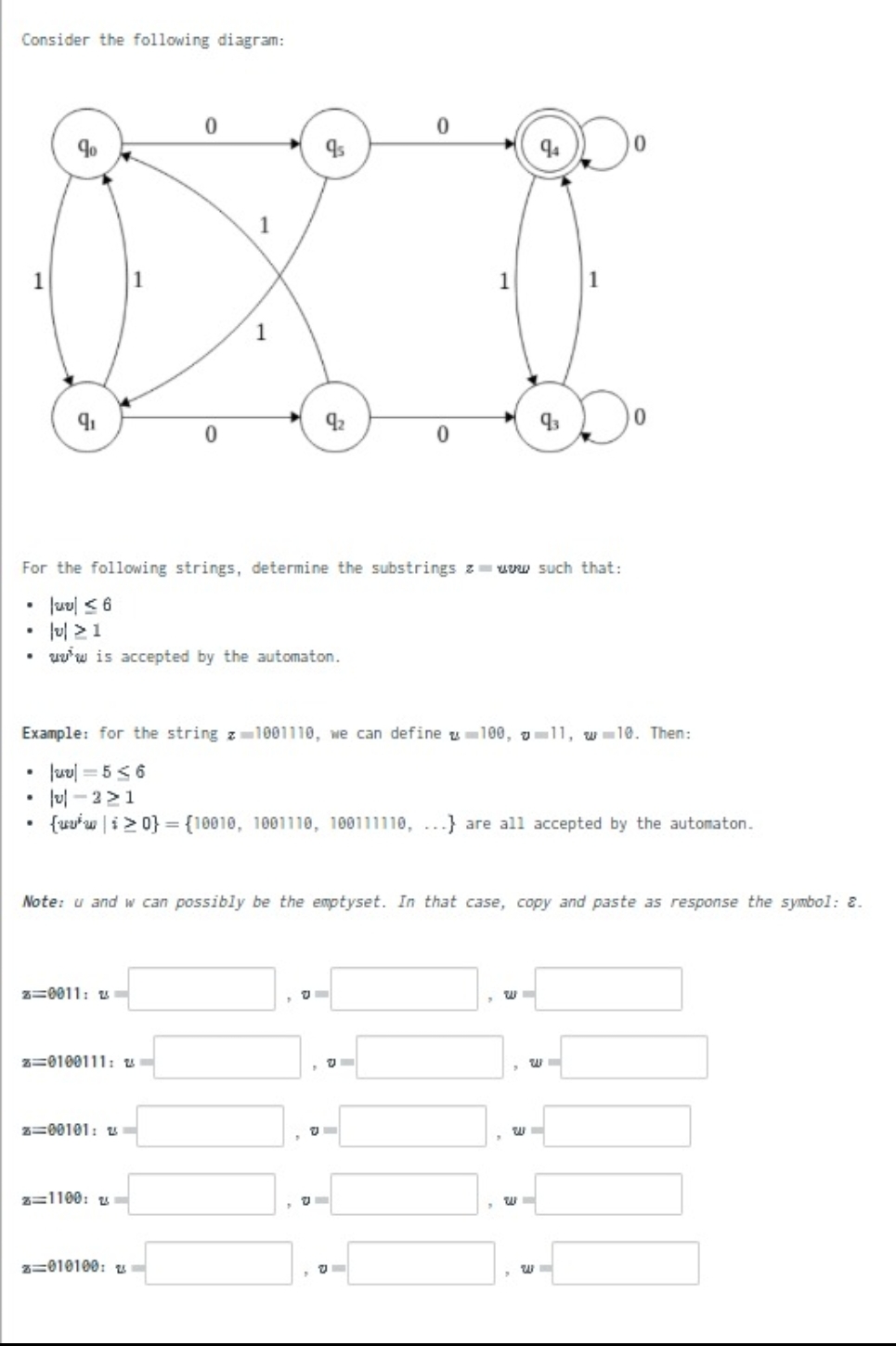 Solved Consider the following diagram:For the following | Chegg.com