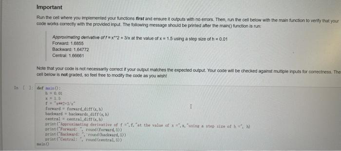 The formulas for approximating the derivative at | Chegg.com