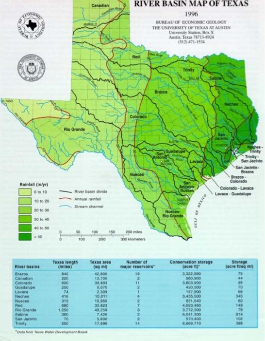 Solved MAJOR AQUIFERS OF TEXAS EXPLANATION MAJOR AQUIFERS | Chegg.com
