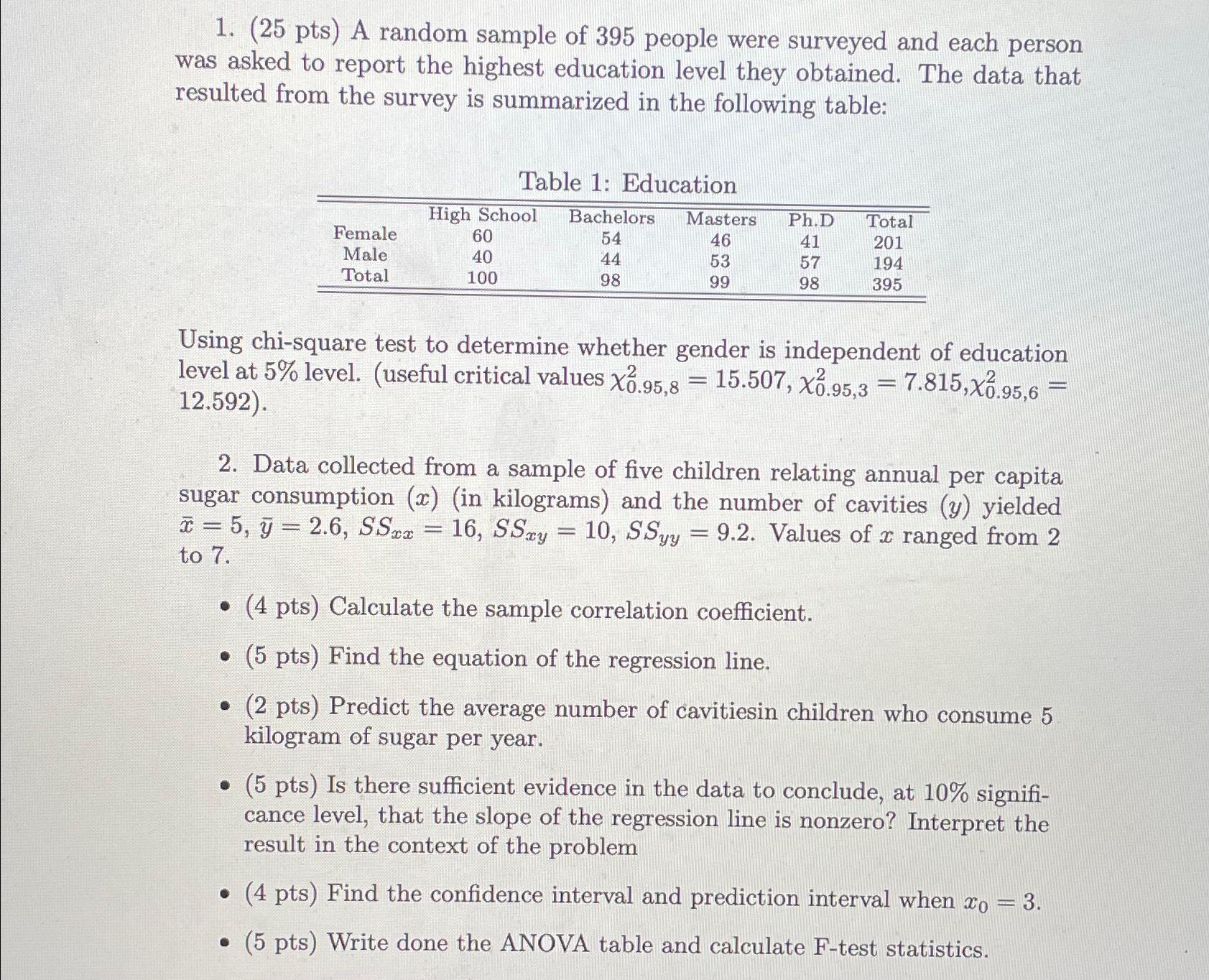 Solved Please answer all parts with steps correctly asap | Chegg.com
