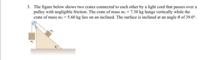 Solved e) Calculate the tension in the cord. f) If the | Chegg.com