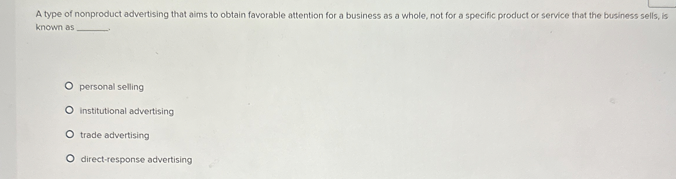 High Quality SOLUTION A type of nonproduct advertising that aims to ...