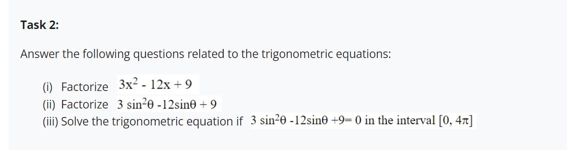 Solved Task 2:Answer the following questions related to the | Chegg.com