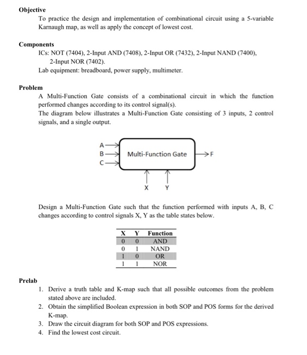 Solved Objective To practice the design and implementation | Chegg.com
