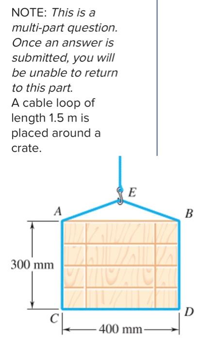Solved NOTE: This is a multi-part question. Once an answer | Chegg.com