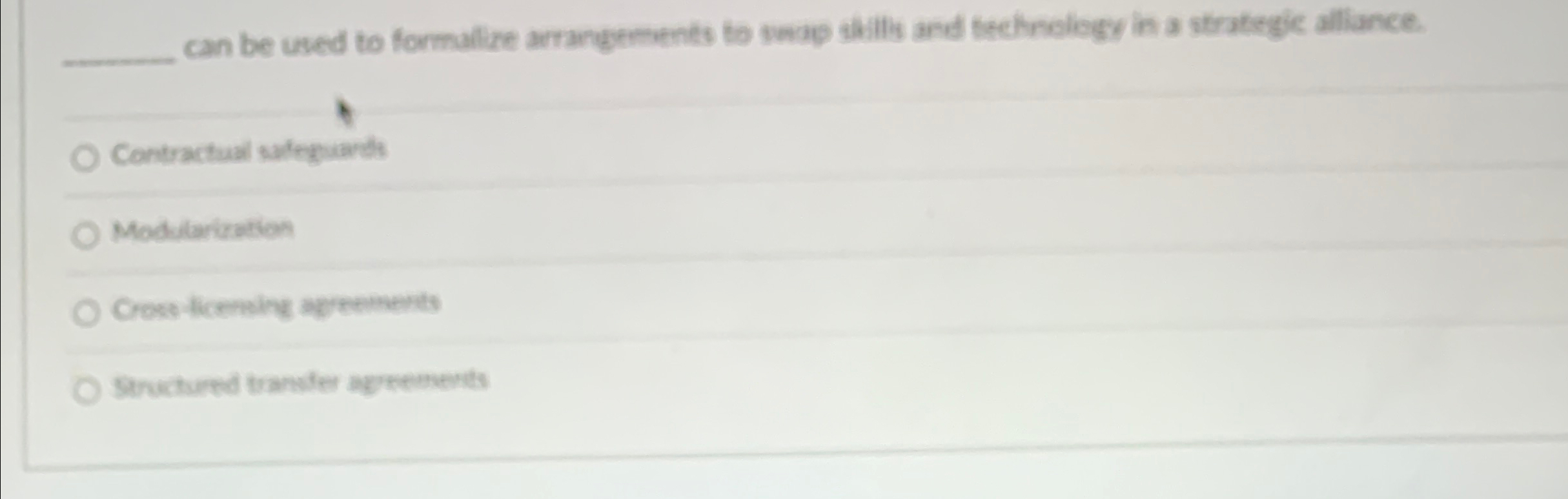 Solved can be used to formalize arrangements to wop shills | Chegg.com