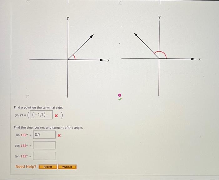 Solved Draw the following angle in standard position. | Chegg.com