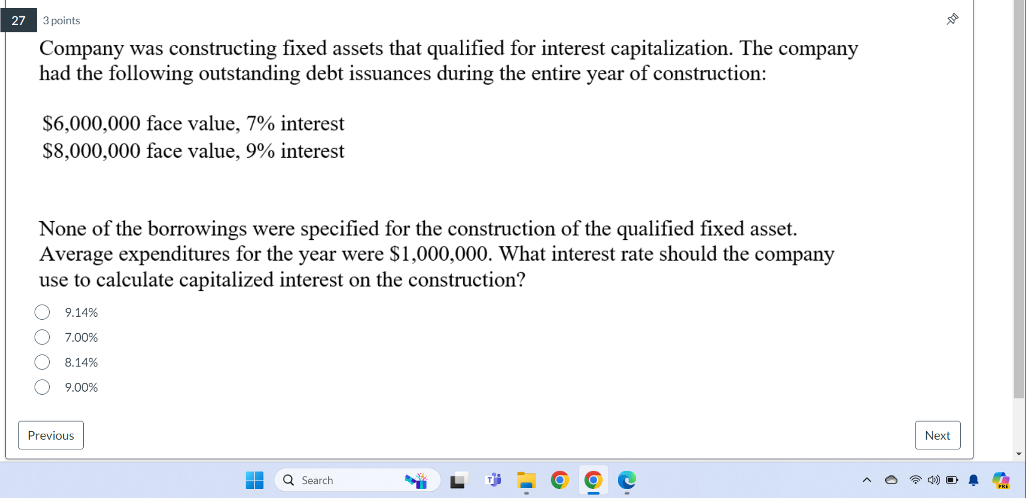 Solved Company was constructing fixed assets that qualified | Chegg.com