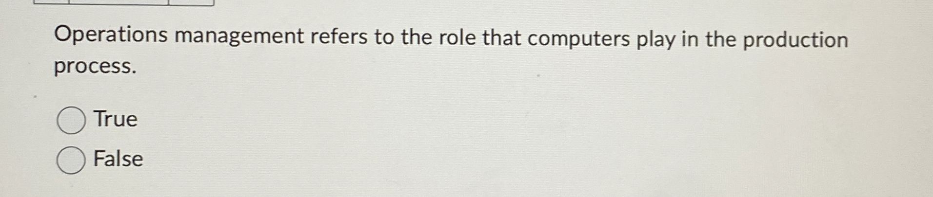 Solved Operations management refers to the role that | Chegg.com
