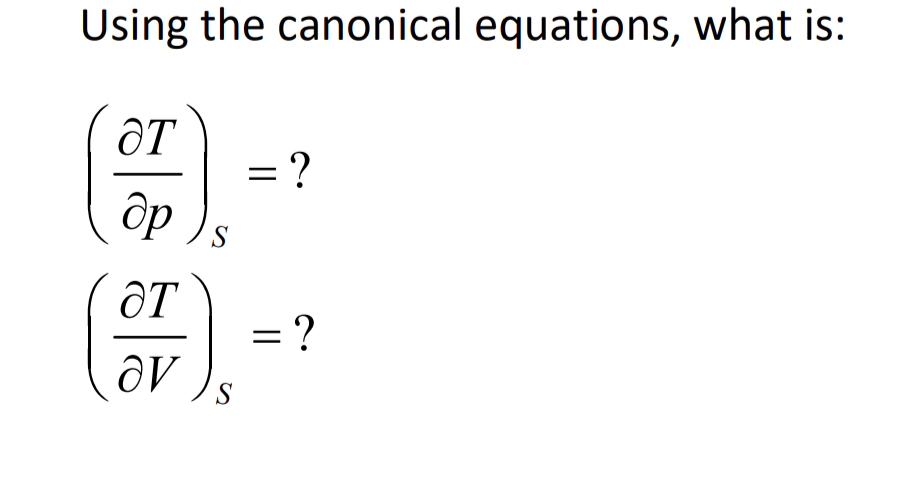 Solved Using the canonical equations, what is: | Chegg.com