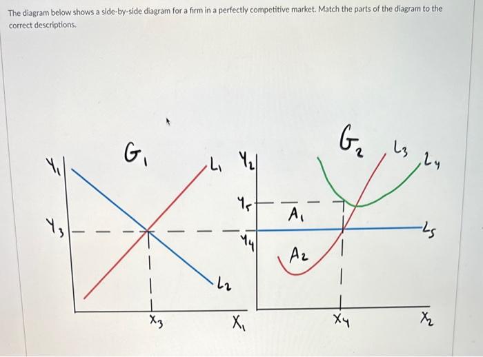 Solved The diagram below shows a side-by-side diagram for a | Chegg.com