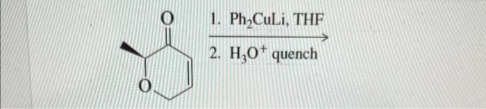 H2O CH3NH2NaOH PhSHEtOH NaOEtH2ONaOH1. Ph2CuLi,THF 2. | Chegg.com