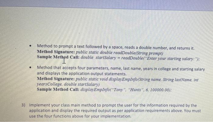 Solved Program Input: 1. User name 2. User last name 3. User | Chegg.com