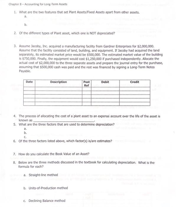 Solved 1. What are the two features that set Plant | Chegg.com