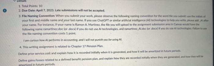 Solved 3. File Naming Convention: When you submit your work, | Chegg.com
