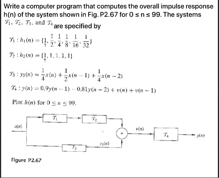 Solved Write a computer program that computes the overall | Chegg.com