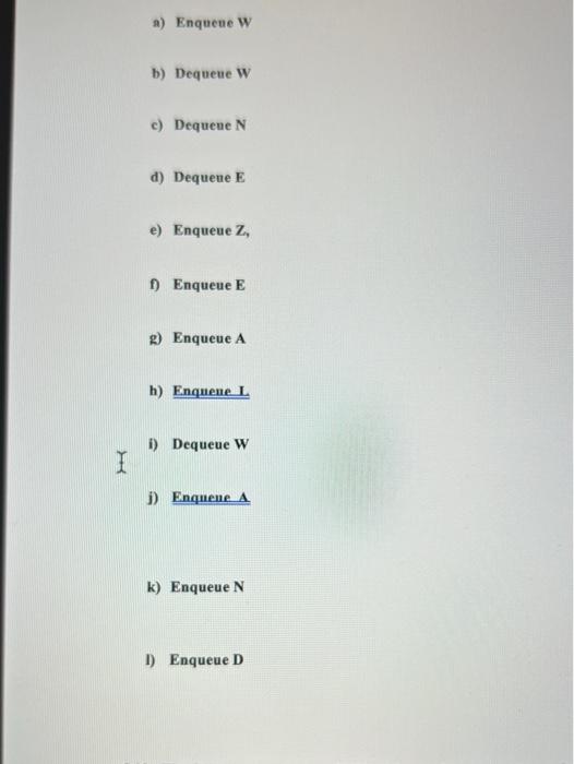 Solved Q12 Following is a queue implemented using arrays. 0 | Chegg.com