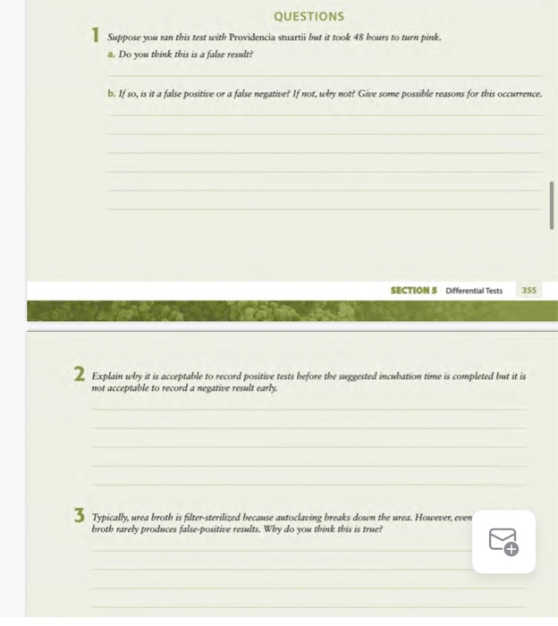 EXERCISE 5-15 Urea Hydrolysis (Urease Test) но CO 2N. | Chegg.com