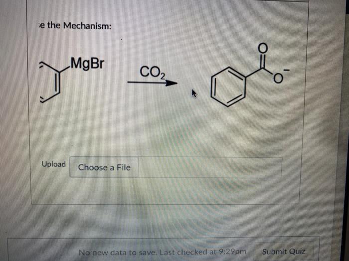 Solved Propose the Mechanism: MgBr CO, e the Mechanism: | Chegg.com