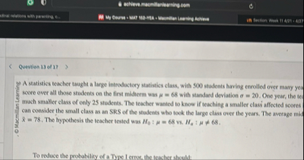 Solved Seition When 11423 - ﻿ADPQuestion 13 ﻿of 17A | Chegg.com