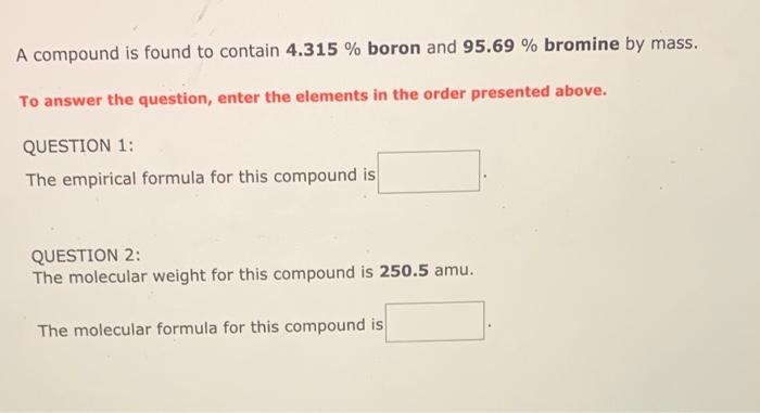 Solved A compound is found to contain 31.42% sulfur, 31.35% | Chegg.com