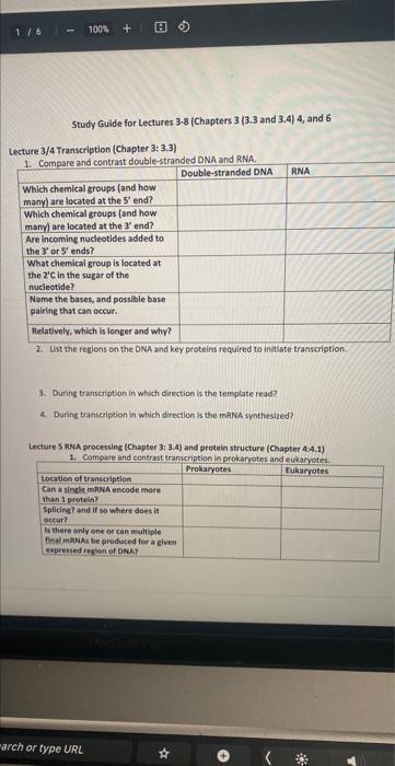 Solved Study Guide for Lectures 3.8 (Chapters 3 (3.3 and | Chegg.com