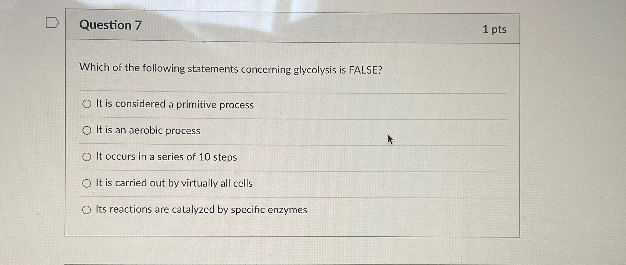 Solved Question 71 ﻿ptsWhich of the following statements | Chegg.com