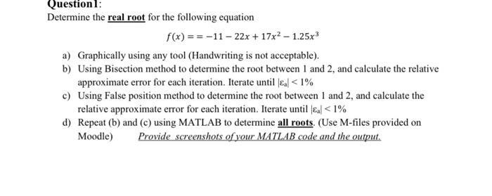 Solved bisect.mfunction | Chegg.com