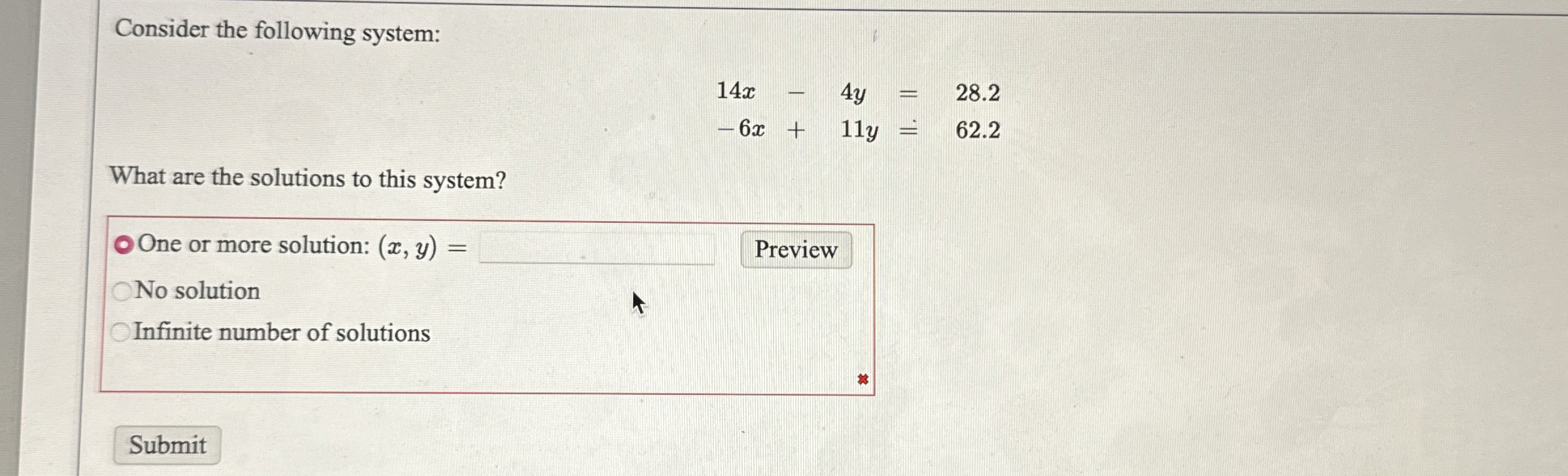 Solved Consider the following | Chegg.com