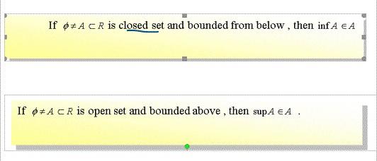 Solved If ϕ =A⊂R is closed set and bounded from below, then | Chegg.com