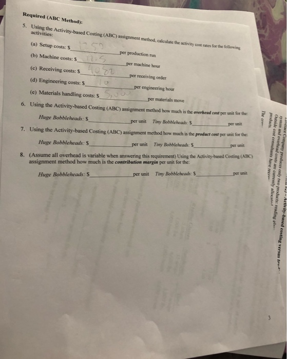 Solved Week #5 - Chapter 4 Homework Assignment Problem 1 | Chegg.com