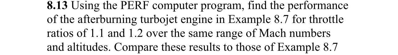 Solved 8.13 ﻿Using the PERF computer program, find the | Chegg.com