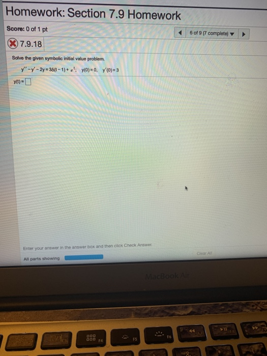 Solved Homework Section 7 9 Homework 6 Of 97 Complete