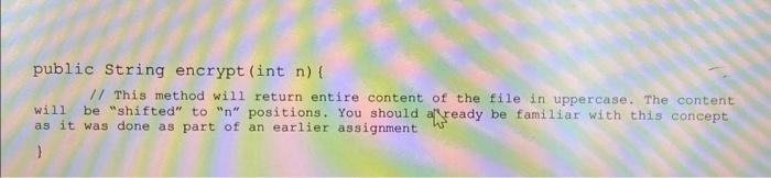 Solved You are required to create a Java class called | Chegg.com