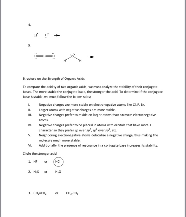 Solved Draw the conjugate base of the following: Acids: | Chegg.com