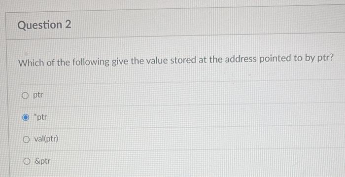 Solved Question 1 Which of the following is the correct way | Chegg.com