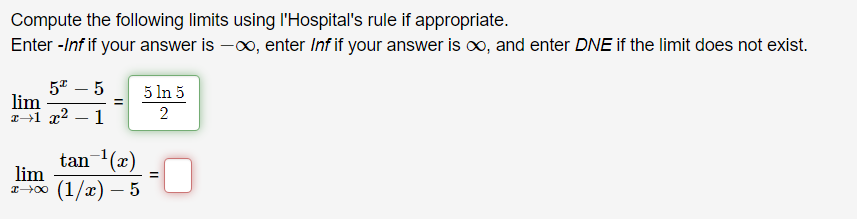 Solved (1 ﻿point) (Section 3.6) ﻿Compute the following | Chegg.com