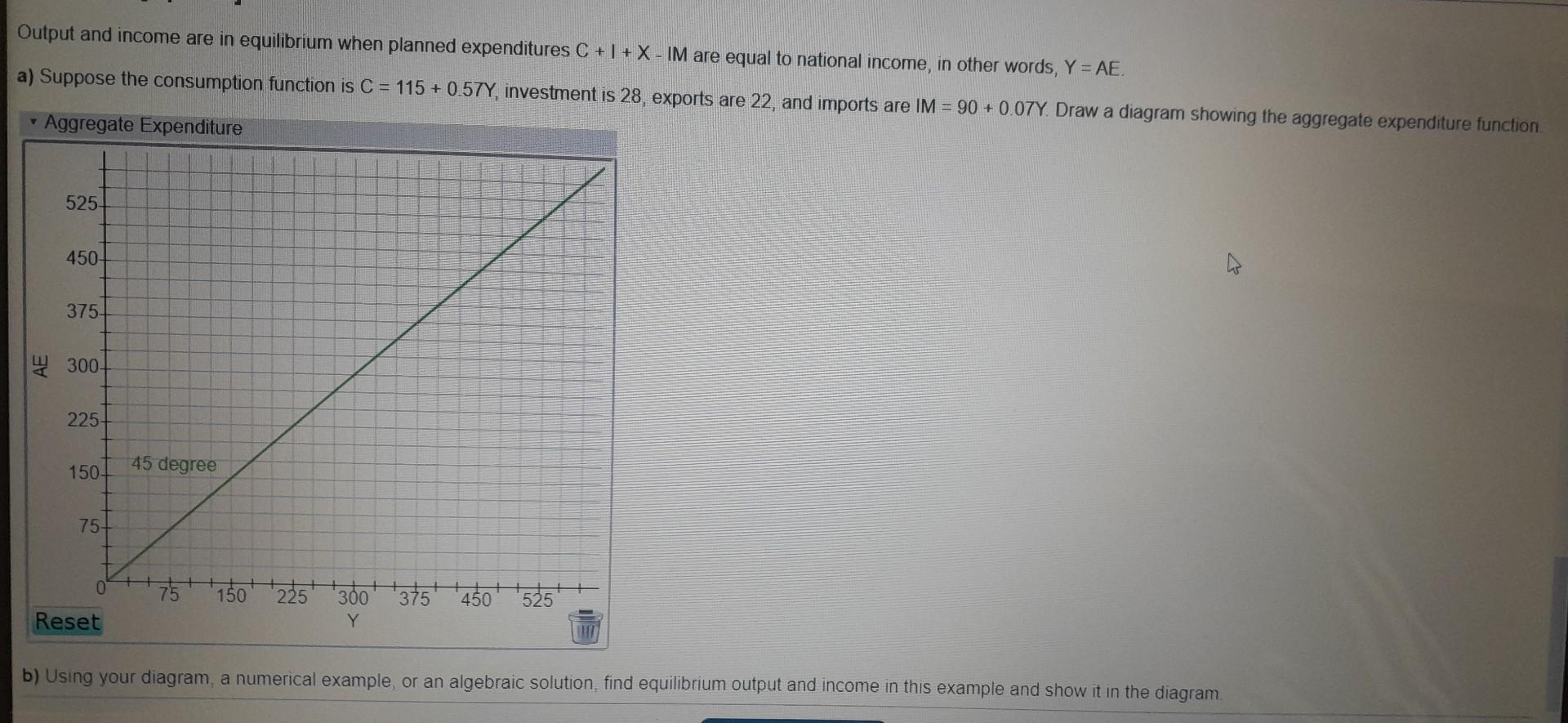 Solved The slope of the AE function is 0.5 . Autonomous | Chegg.com