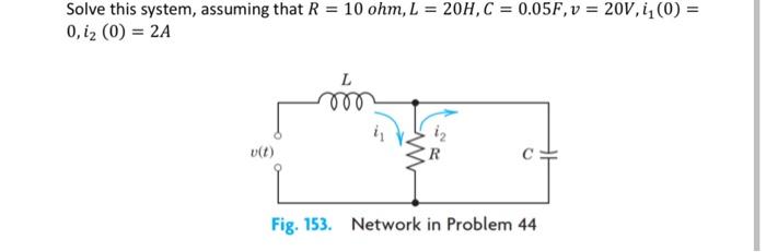 Solved Double mass spring system 6. Show that by Kirchhoff's | Chegg.com