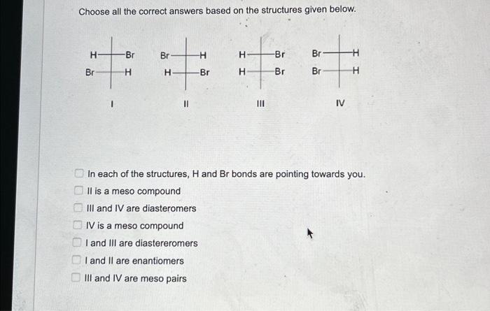 Solved Choose all the correct answers based on the | Chegg.com