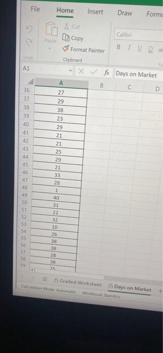 Solved HT #4 List the excel formula incomplete answes will | Chegg.com