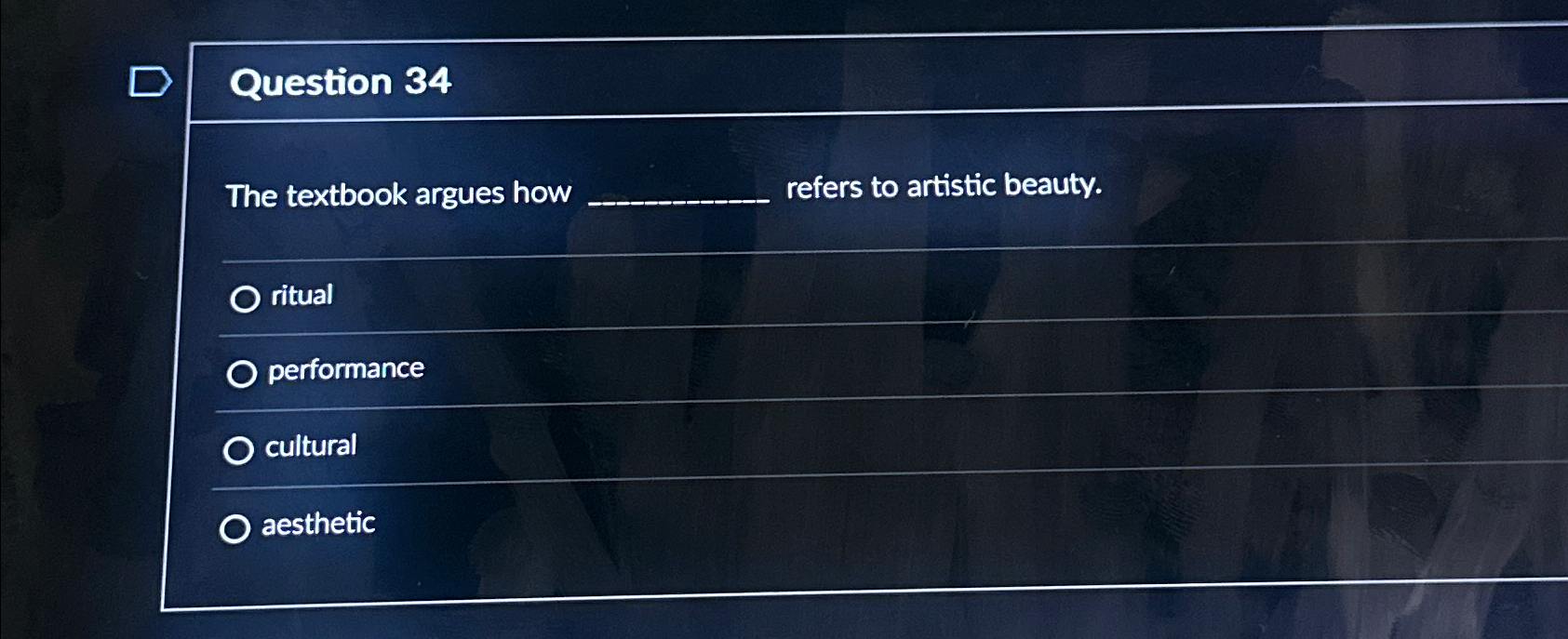 Solved Question 34The textbook argues how q, ﻿refers to | Chegg.com