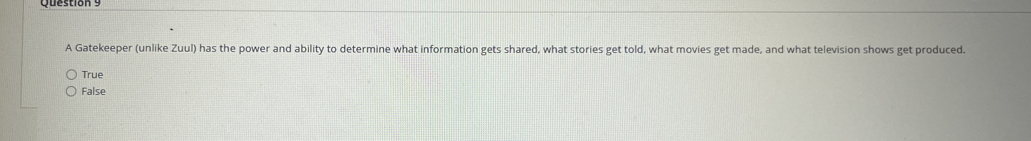 Solved A Gatekeeper (unlike Zuul) ﻿has the power and ability | Chegg.com